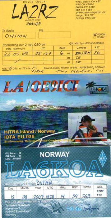 QSL cards